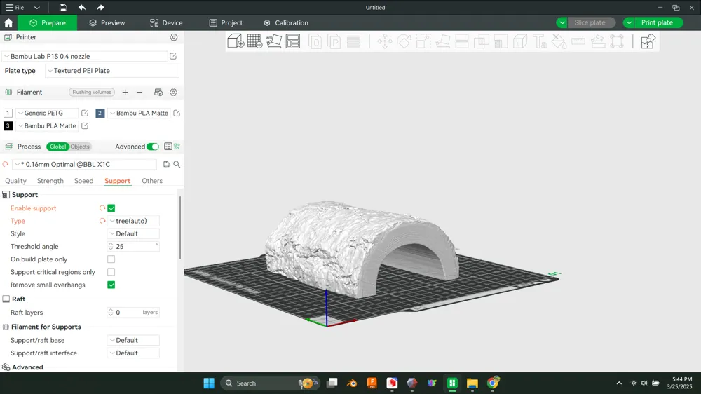 Highly Detailed Log Reptile Hide - Free 3D Print Model - MakerWorld