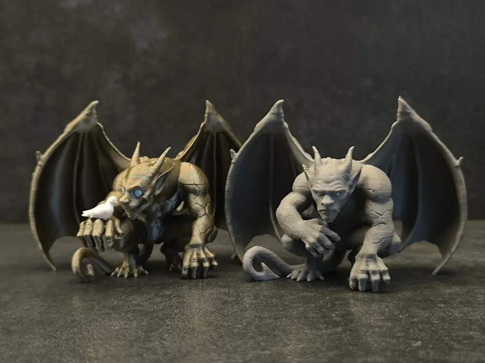 Cathedral Gargoyles - Free 3D Print Model - MakerWorld