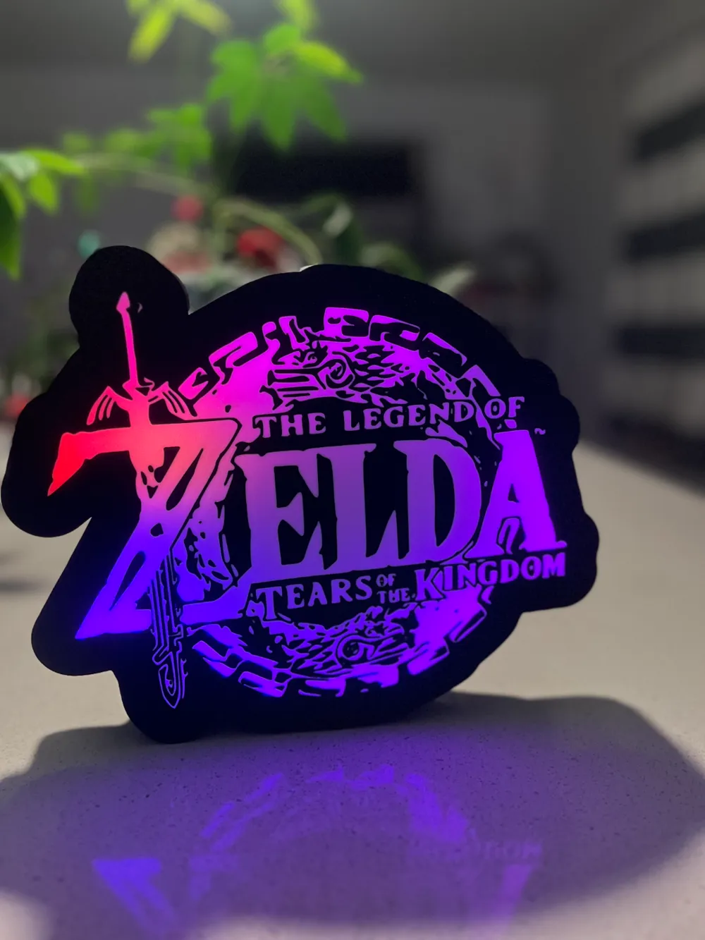 Zelda Animated TOTK Led Lightbox by Tommy Gun - MakerWorld