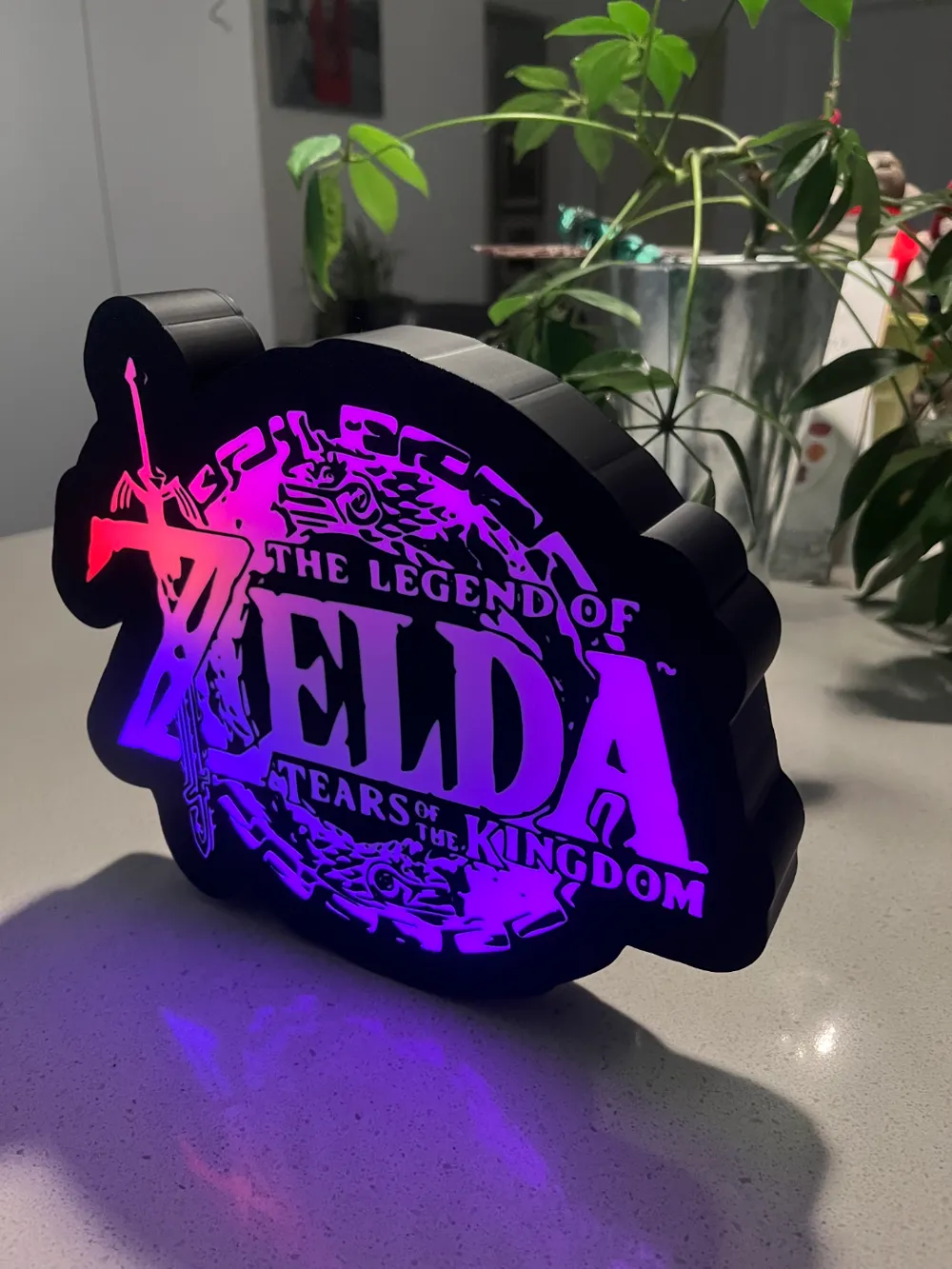 Zelda Animated TOTK Led Lightbox by Tommy Gun - MakerWorld