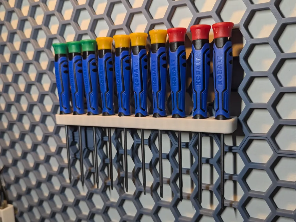 HSW Holder for a Set of Precision Screwdrivers by Wile E. 3D MakerWorld: Download Free 3D Models