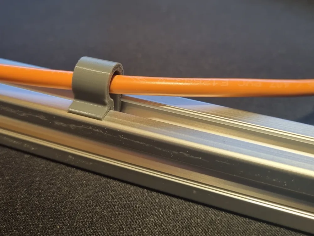 Aluminium Extrusion Cable Clips - Free 3D Print Model - MakerWorld
