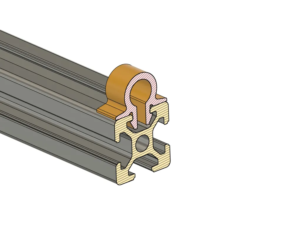 Aluminium Extrusion Cable Clips by eeeeivind MakerWorld: Download Free ...