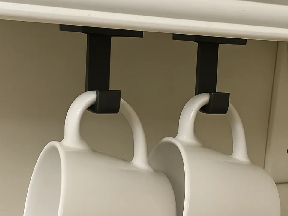 Coffee Mug Hooks - Free 3D Print Model - MakerWorld