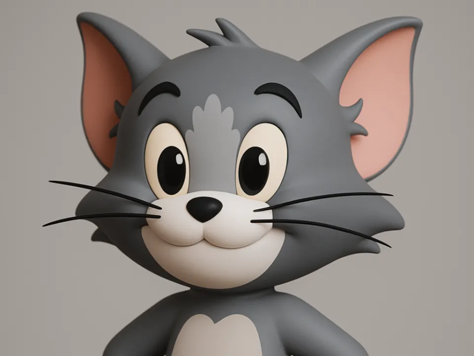 Tom Cat - Tom and Jerry - Adorable Model by Pablo Printcasco MakerWorld ...