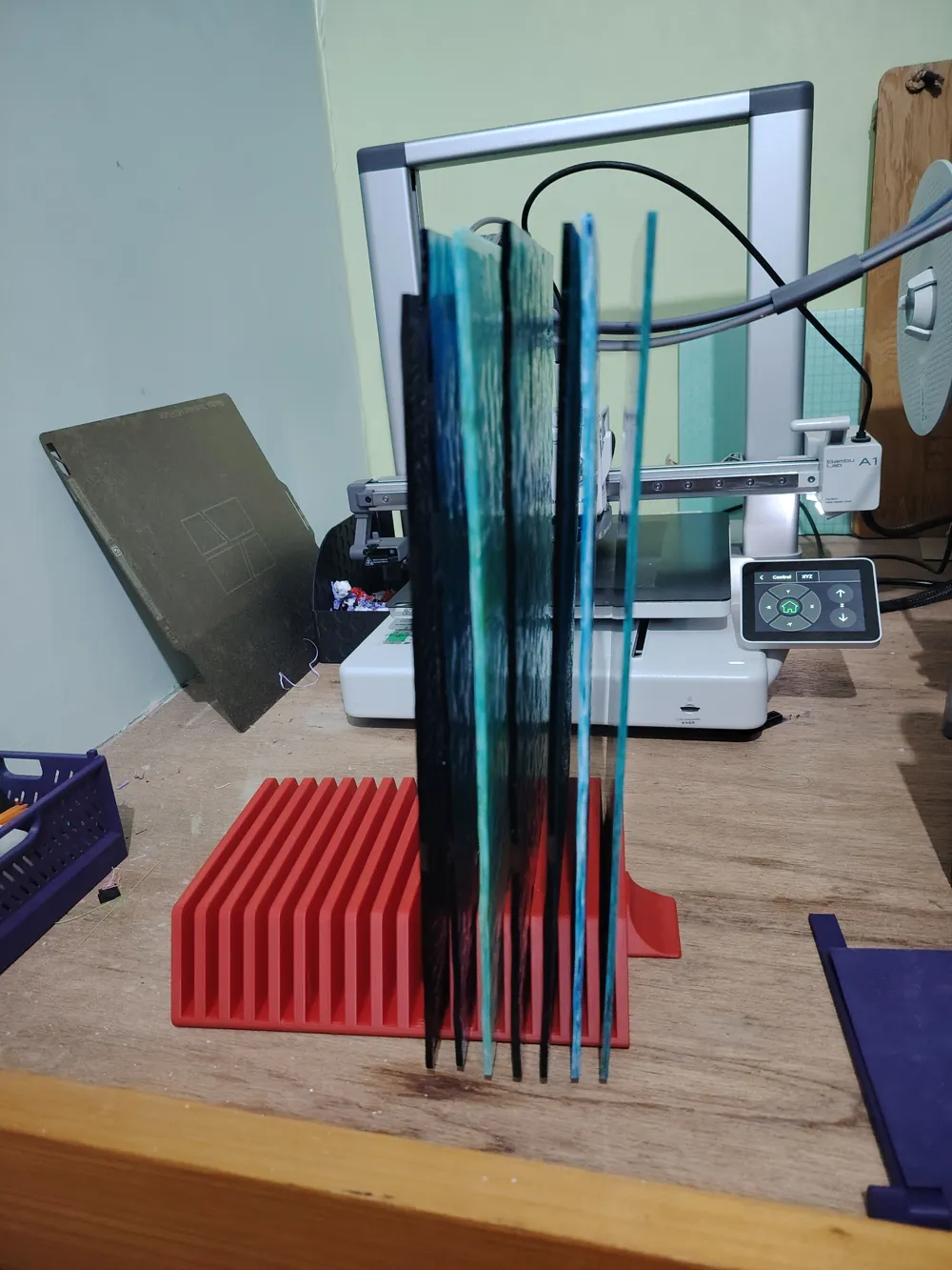 Stained Glass Rack by The Squishies MakerWorld: Download Free 3D Models