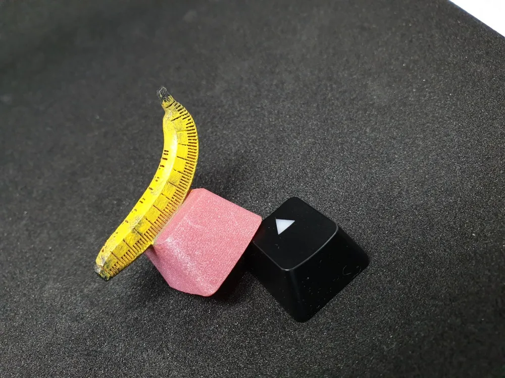 Banana Scale Cherry MX key cap by Ryxxi_makes - MakerWorld
