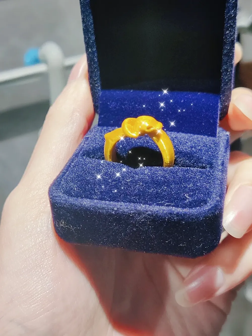 Year of the Snake Ring - Golden Serpent Auspiciousness by 贾维斯 - MakerWorld