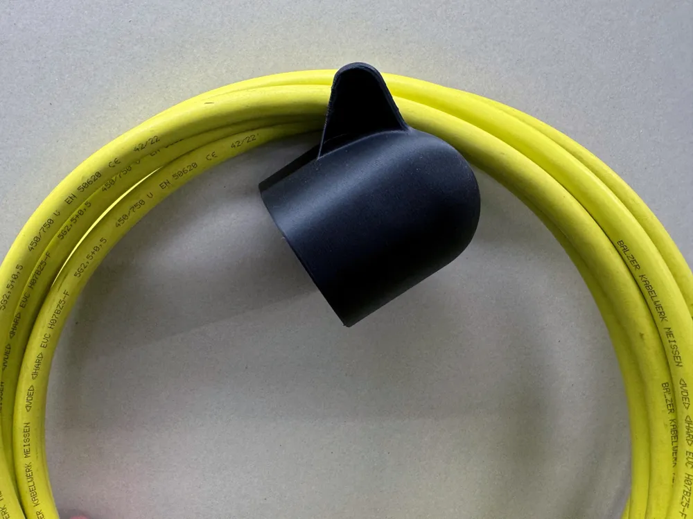 NACS (Tesla) EV Plug and Cable Holder, Low-Profile - Free 3D Print ...