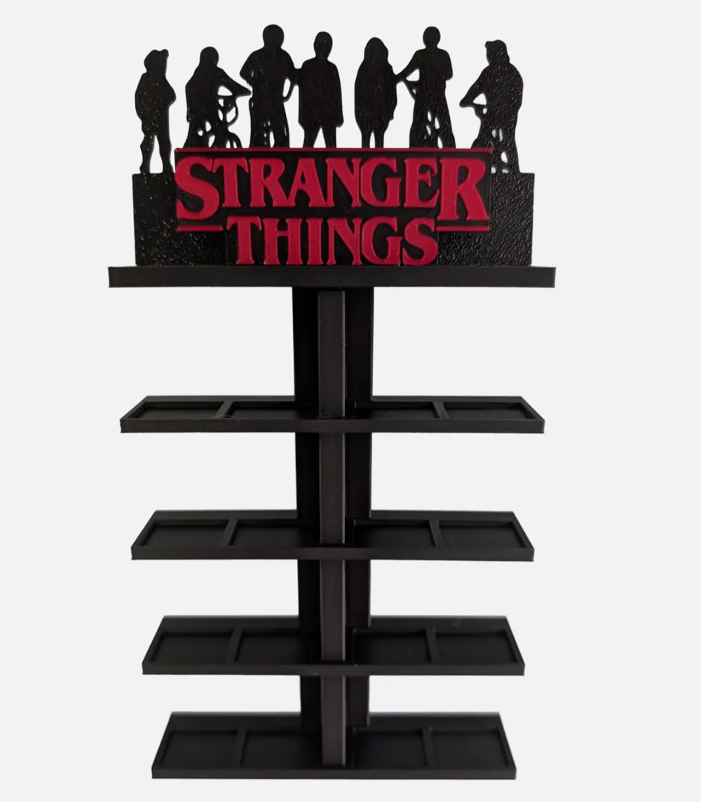 Bitty pop display stand STRANGER THINGS - Free 3D Print Model - MakerWorld