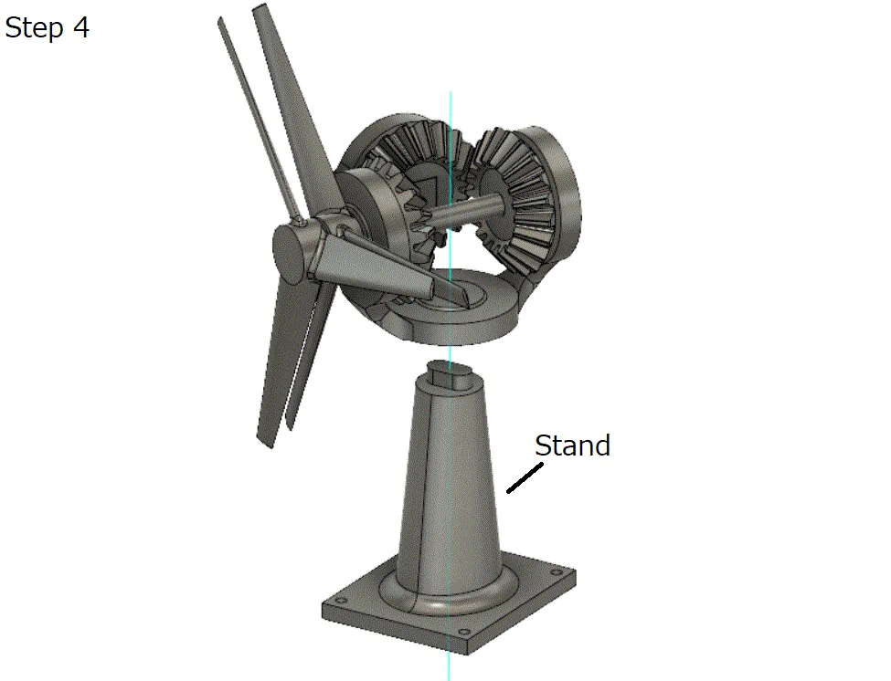 Contra-Rotating Propeller Model Remixed by 夏至 - MakerWorld