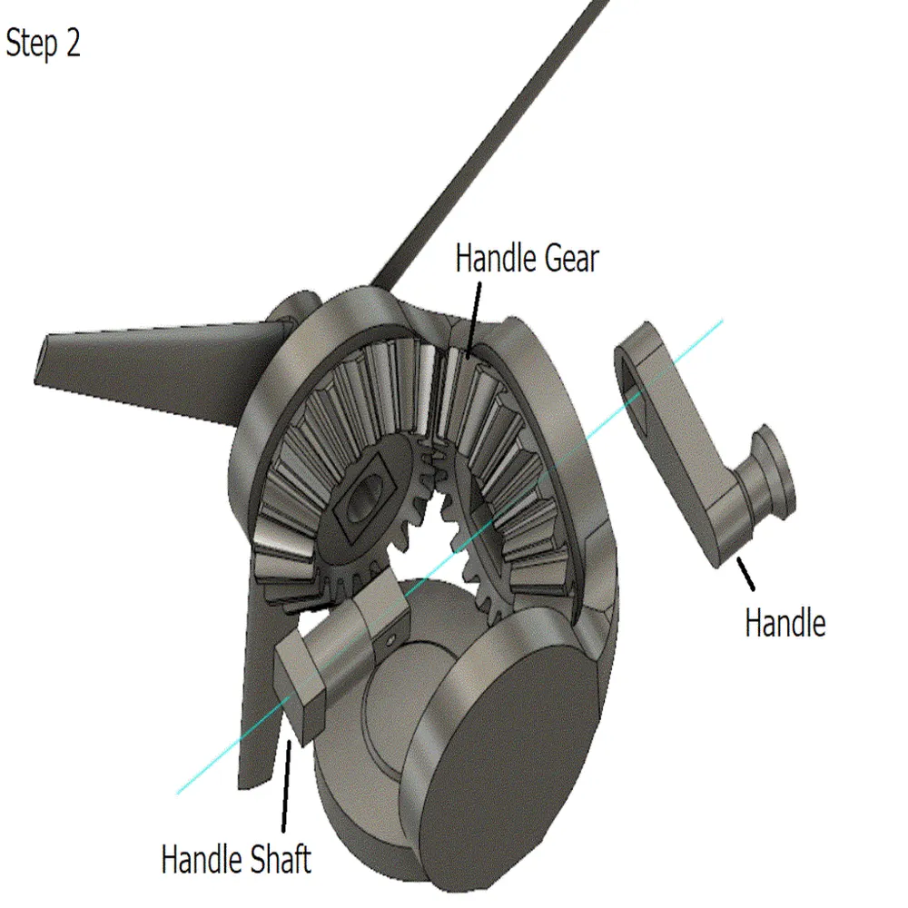 Contra-Rotating Propeller Model Remixed by 夏至 - MakerWorld