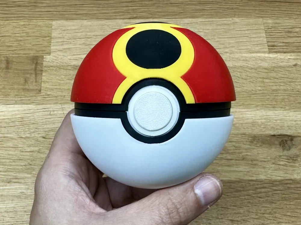 Repeat Ball - Pokemon - Pokeball Functional by Torikami MakerWorld ...