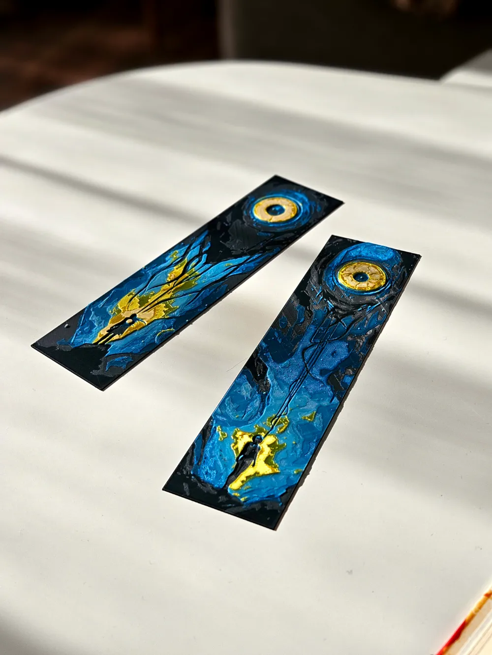 Astral Gaze - Futuristic Bookmarks Set - Free 3D Print Model - MakerWorld