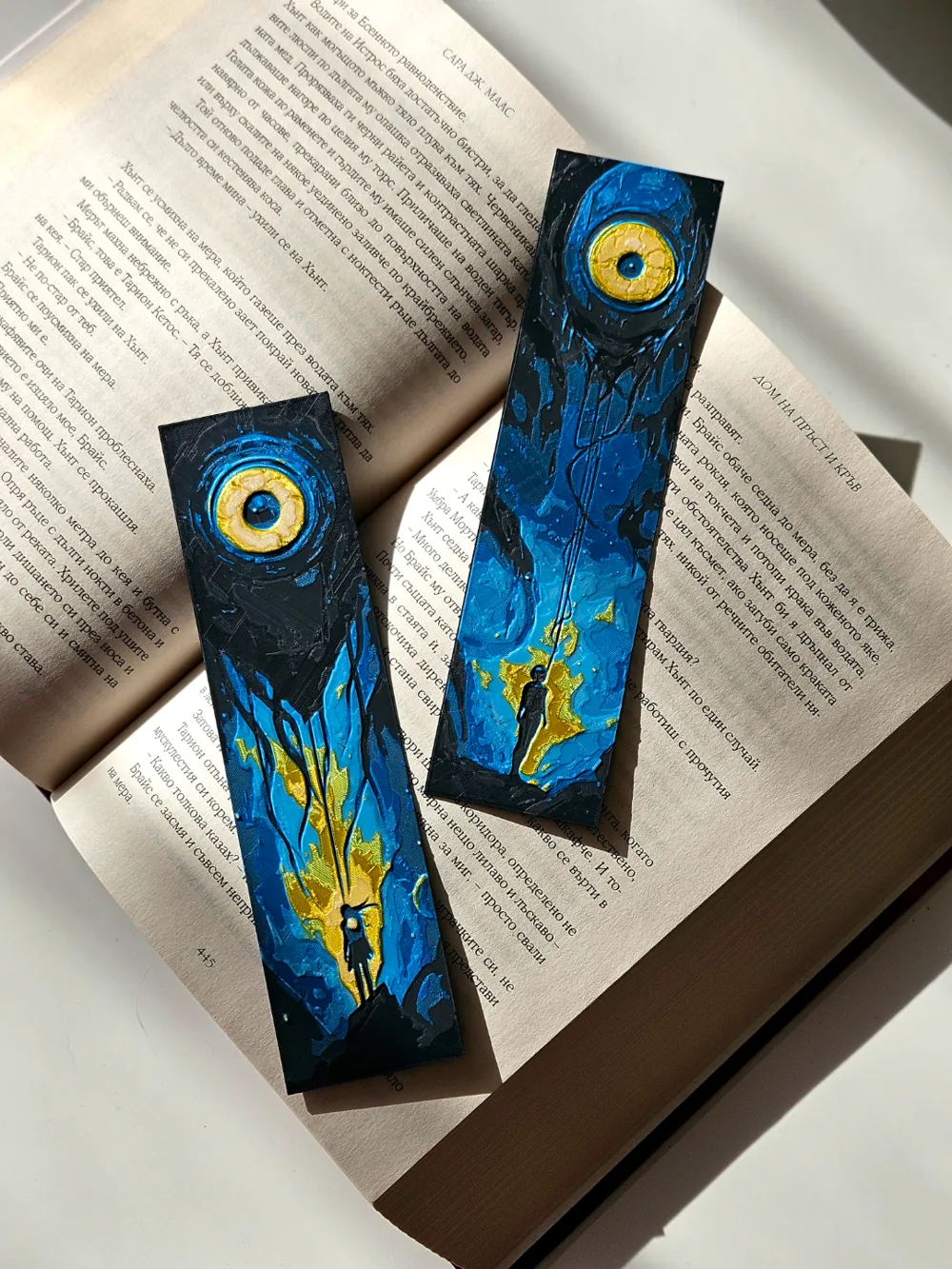 Astral Gaze - Futuristic Bookmarks Set - Free 3D Print Model - MakerWorld