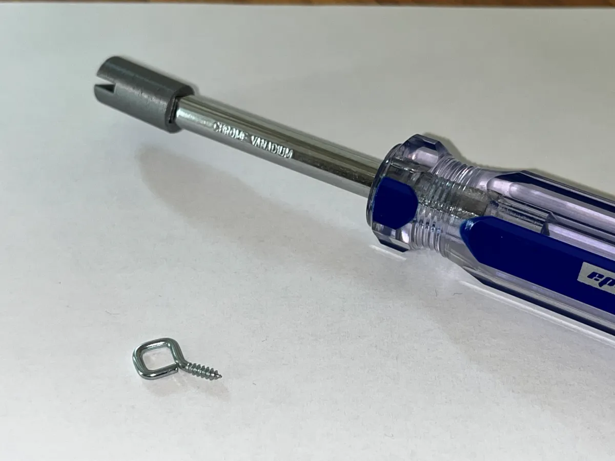 Screw Eye Socket Attachment by PattersonPrints MakerWorld: Download ...