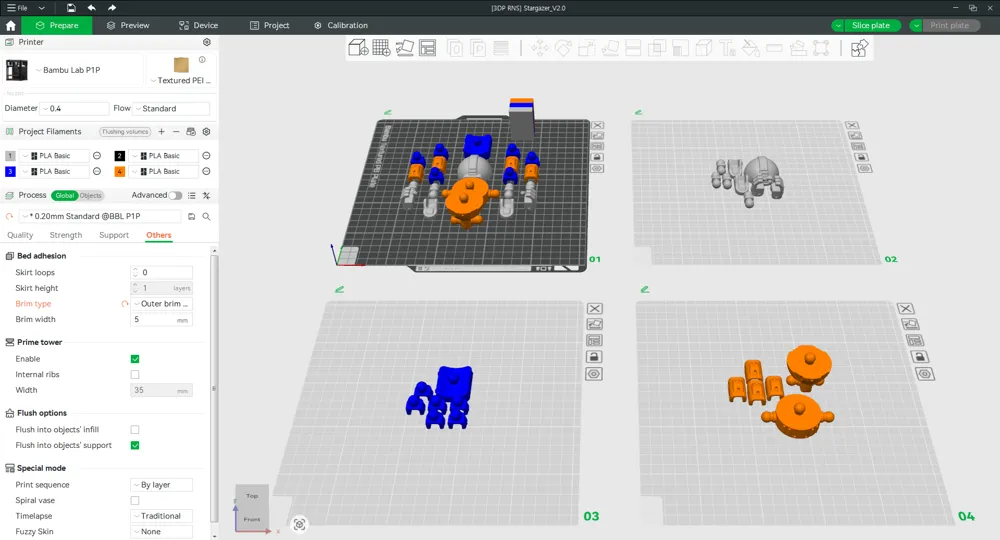 [3DP RNS] Stargazer V2.0 by 3DP RNS MakerWorld: Download Free 3D Models