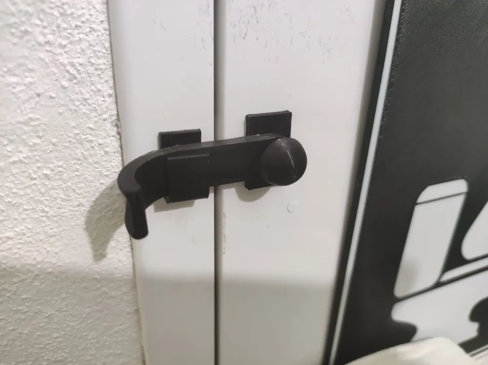 Simple small door-lock/stop by Marinade - MakerWorld