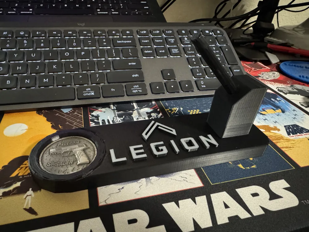 Sig Legion Display Stand – Fits Mounted Light - Free 3D Print Model ...