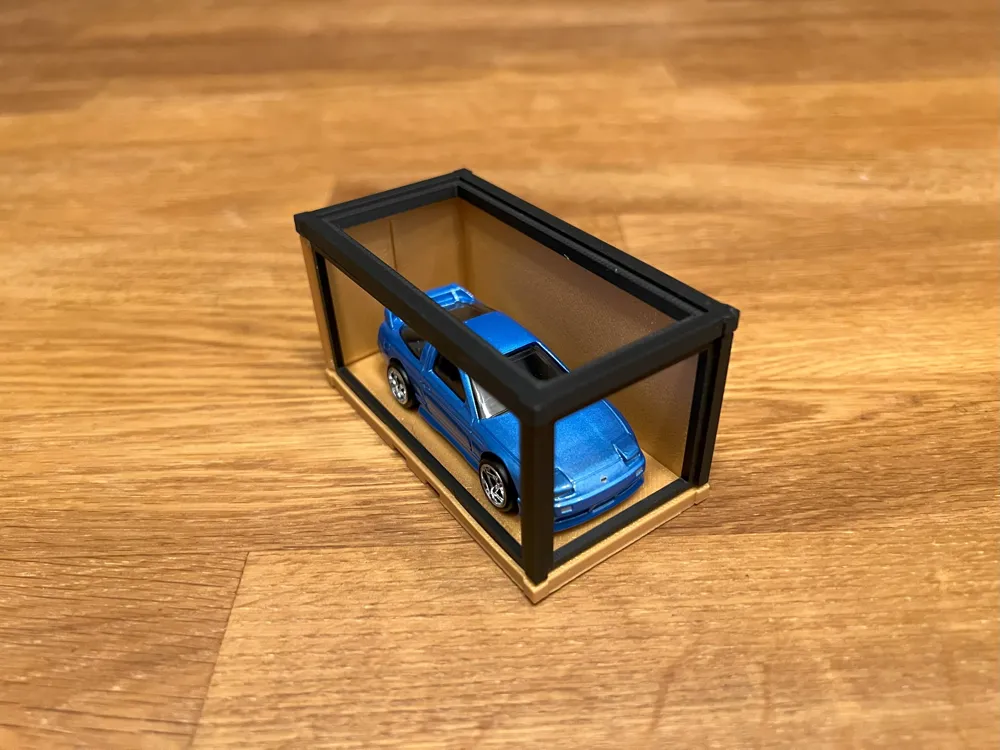 show frame top for container 1/64 hotwheel, siku - Free 3D Print Model ...