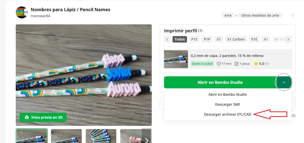 Names for Pencil / Pencil Names v2 L-Z - Free 3D Print Model - MakerWorld