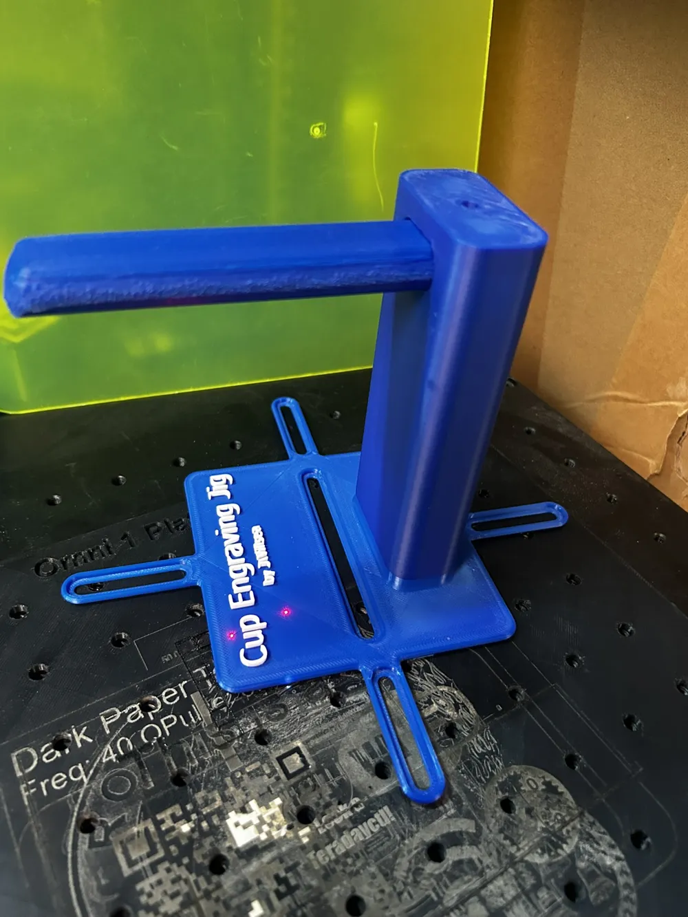 Plastic Cup Engraving Jig - Free 3D Print Model - MakerWorld