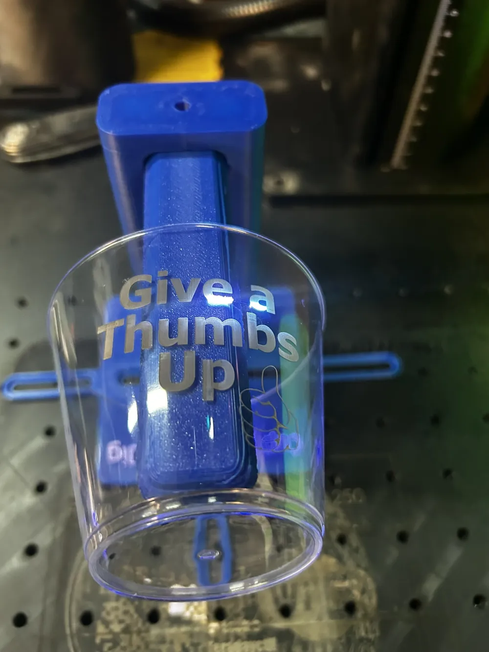 Plastic Cup Engraving Jig - Free 3D Print Model - MakerWorld