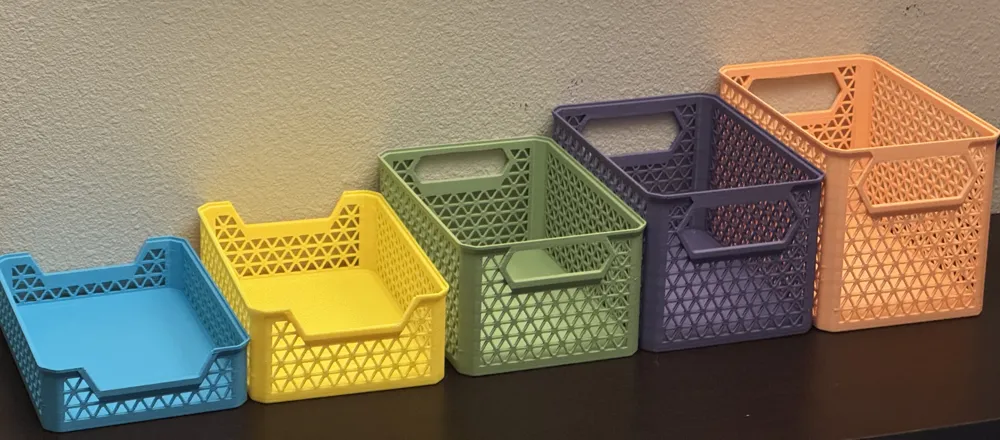 250 x 185 x 105 Storage Box, Stackable - Free 3D Print Model - MakerWorld