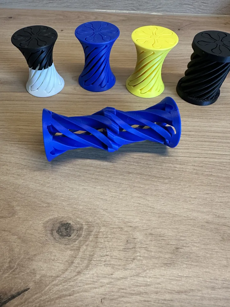 Vortex Interlock Passthrough Fidget Spinner - Free 3D Print Model ...