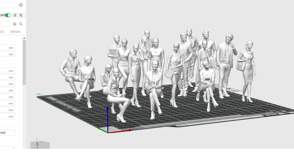 Architectural Scale Figures | Business Edition - Free 3D Print Model ...