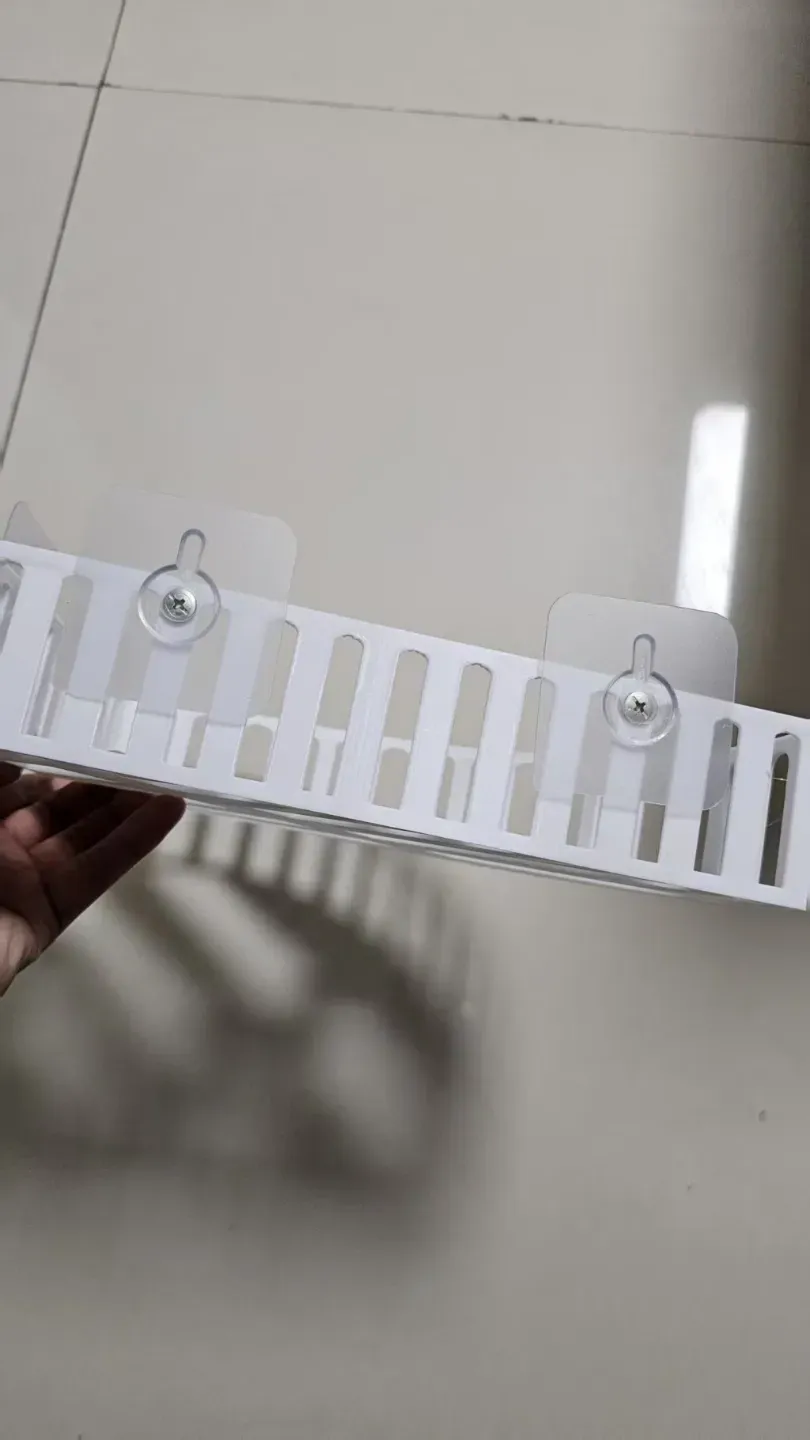 Punch-Free Bathroom Triangle Shelf, Washbasin Wall-Mounted Storage Rack ...