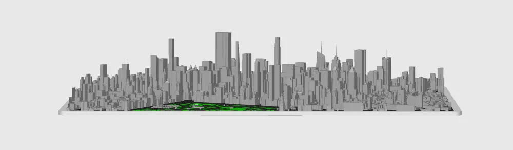 NYC Mini Map - Free 3D Print Model - MakerWorld