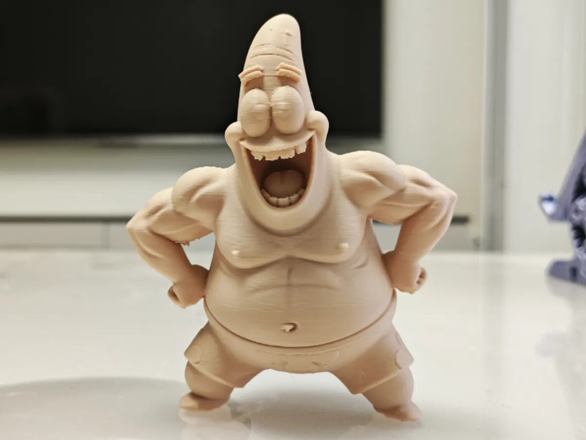 Buff Patrick Star - Free 3D Print Model - MakerWorld
