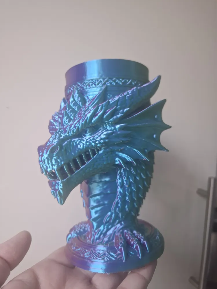 Dragon Goblet - Free 3D Print Model - MakerWorld