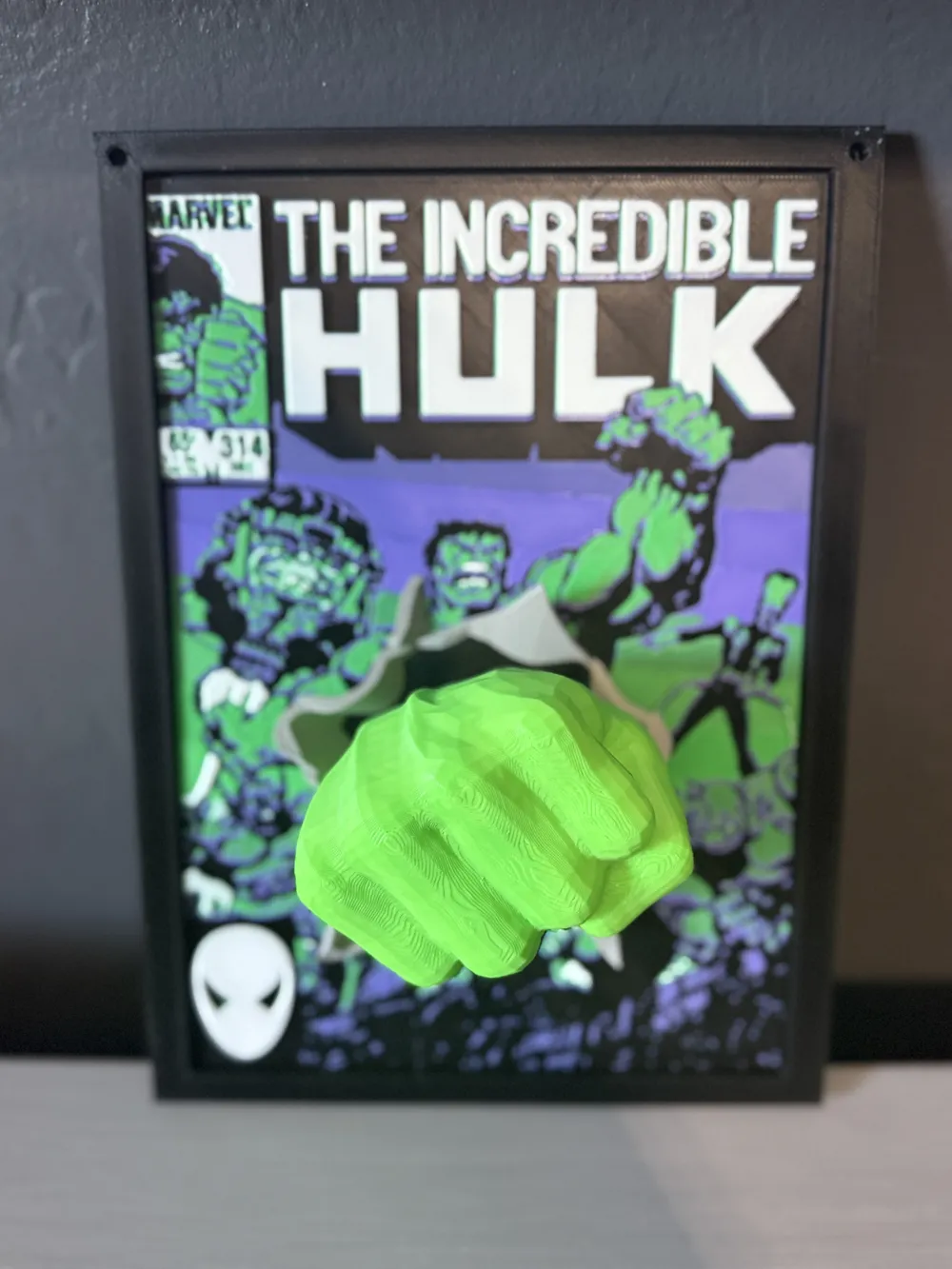 Hulk Comic Cover Pop Out Art by PrintsByJare3D MakerWorld: Download ...