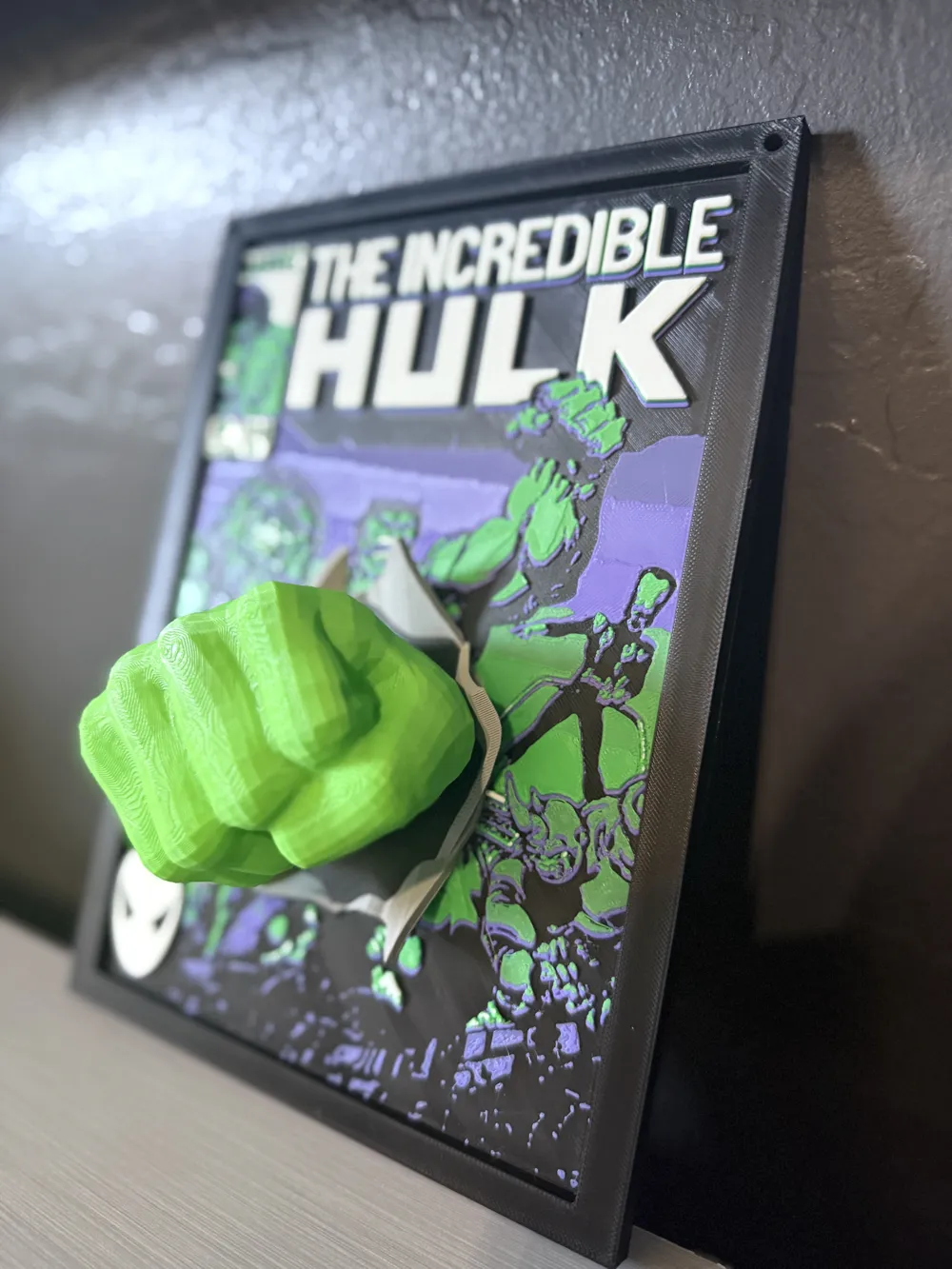 Hulk Comic Cover Pop Out Art by PrintsByJare3D MakerWorld: Download ...