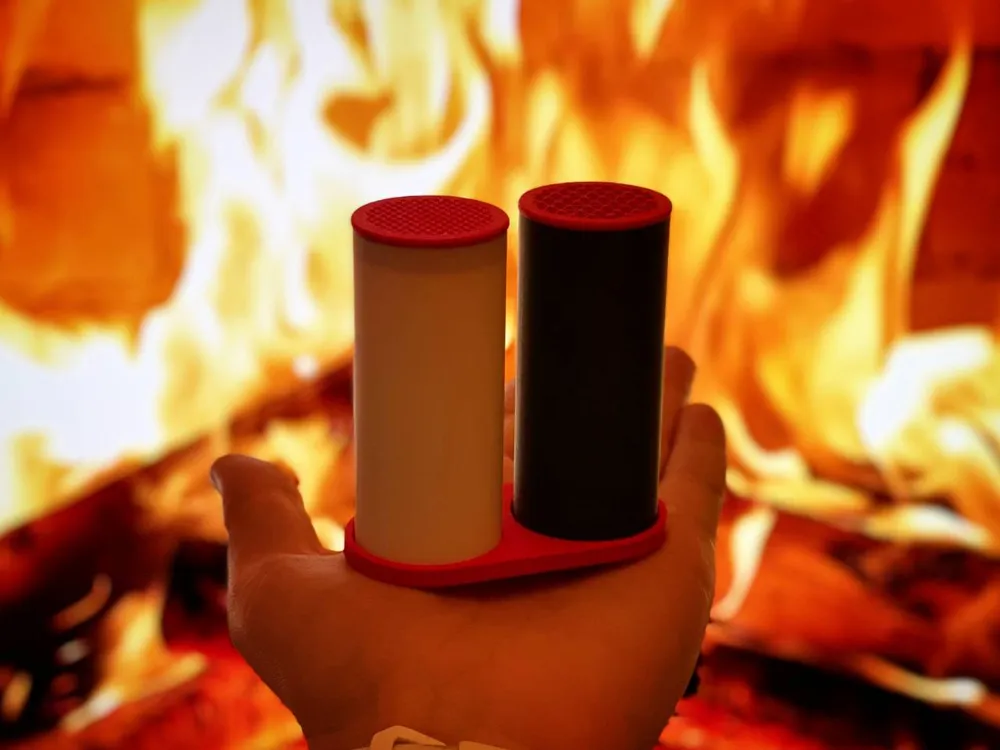 SALT, PEPPER or whatever SHAKER, Vase + infill cap by pilim MakerWorld: Download Free 3D Models