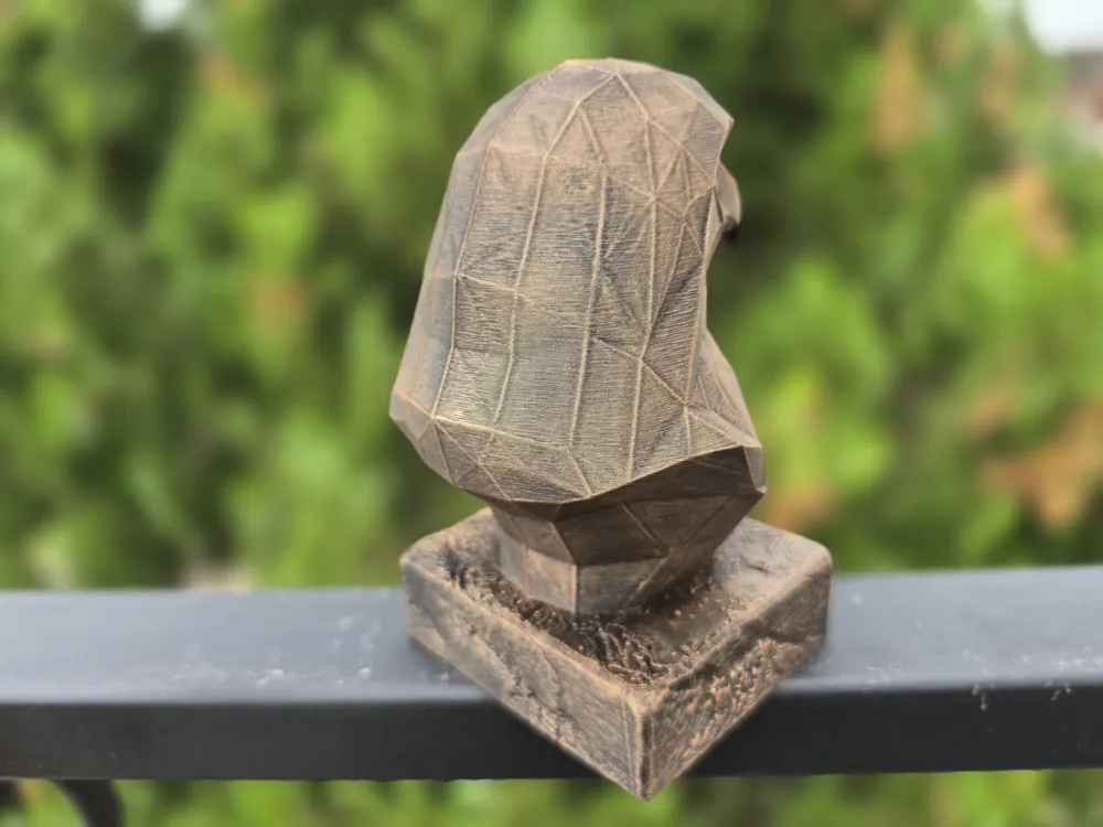 EAGLE LOW POLY BUST by Messy_Panda MakerWorld: Download Free 3D Models