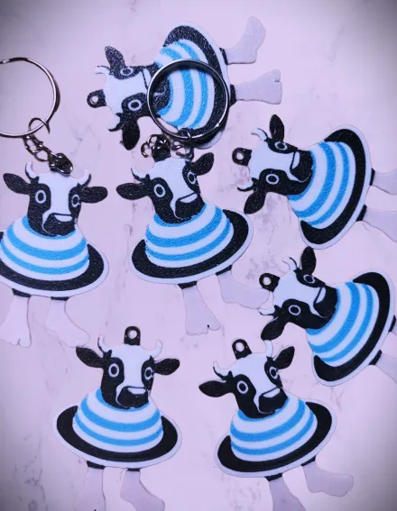 Saturn Cow Keychain tralalero by Ocilirca MakerWorld: Download Free 3D ...