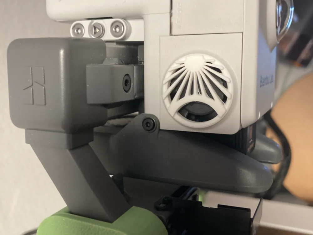 Bambu Lab A1 Mini Demon Slayer Sun Fan Shroud by vR_Design - MakerWorld