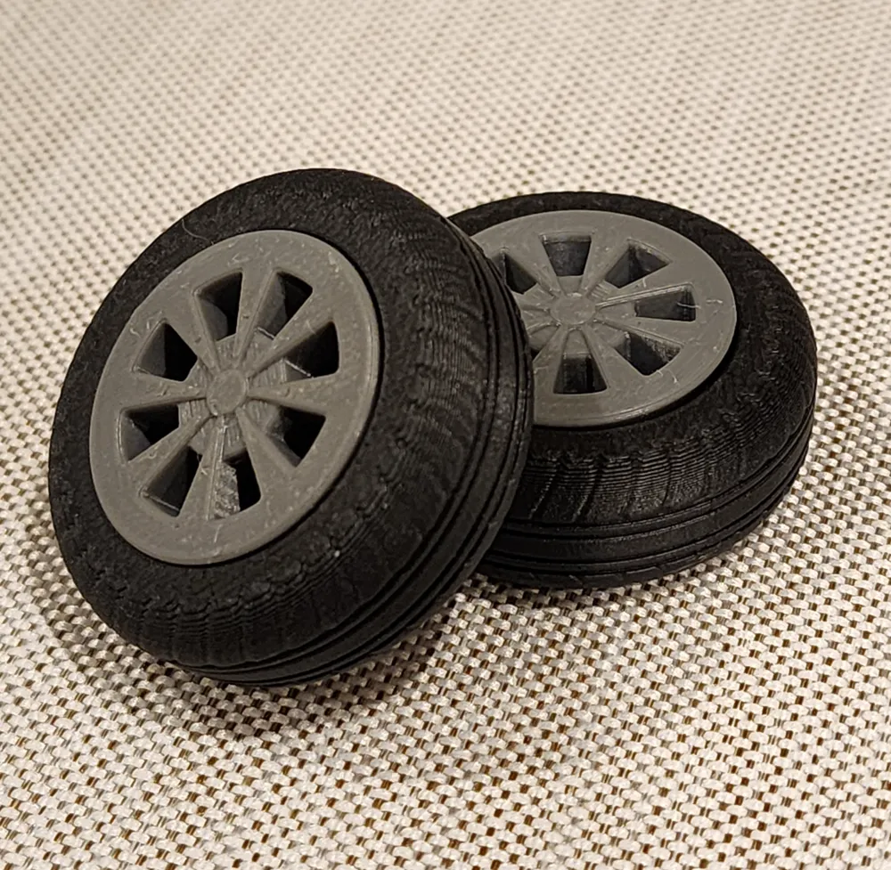 Tire Fidget Toy (Snap In Place) by CreativeRenditions - MakerWorld