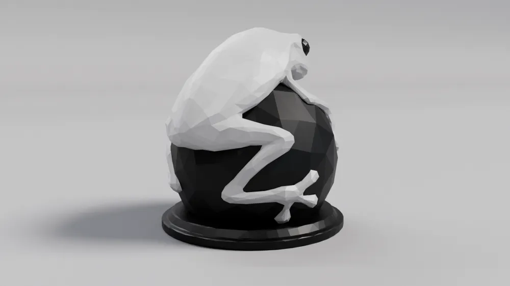 Low Poly Tree Frog by mono - MakerWorld