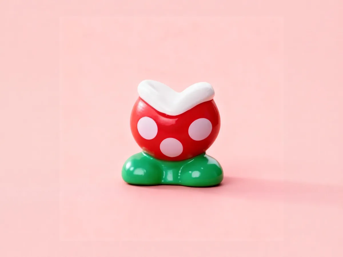 Piranha Plant - Super Mario Cute Figurine Kids' Coloring Toy Gift ...