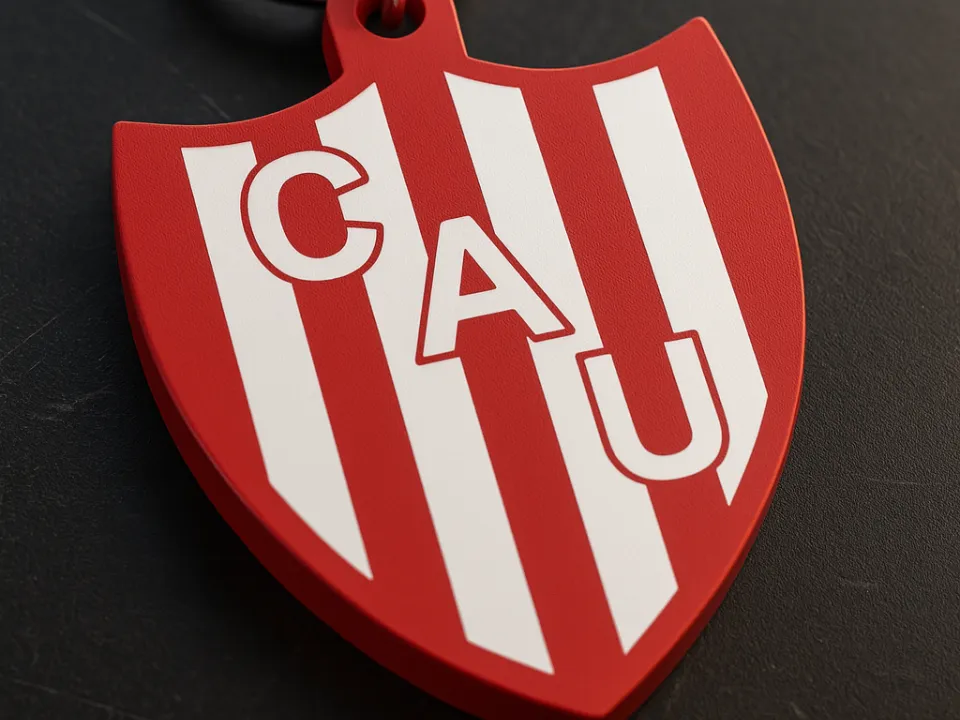 Unión de Santa Fe Keychain - Free 3D Print Model - MakerWorld