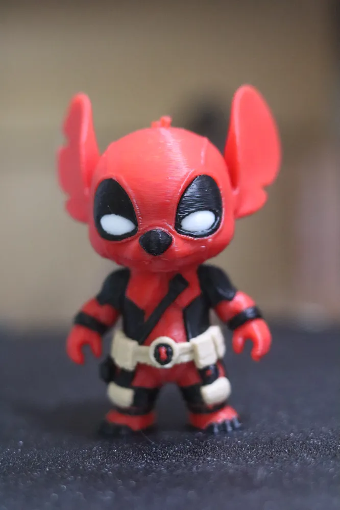 Deadpool stitch - Free 3D Print Model - MakerWorld