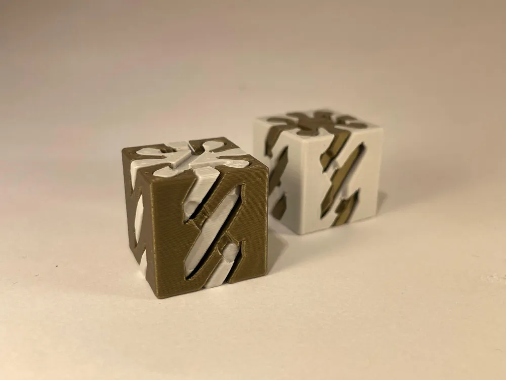 impossible pass through calibration cube | helix by PeliX3D MakerWorld ...