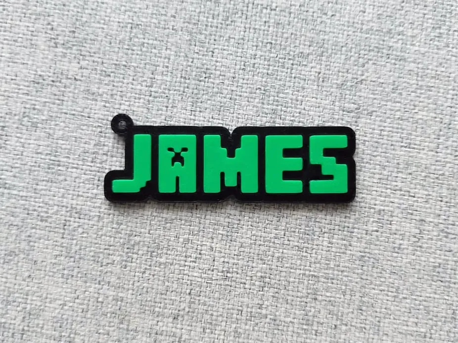 Minecraft style name tag - James by 3D Creator Labs MakerWorld ...