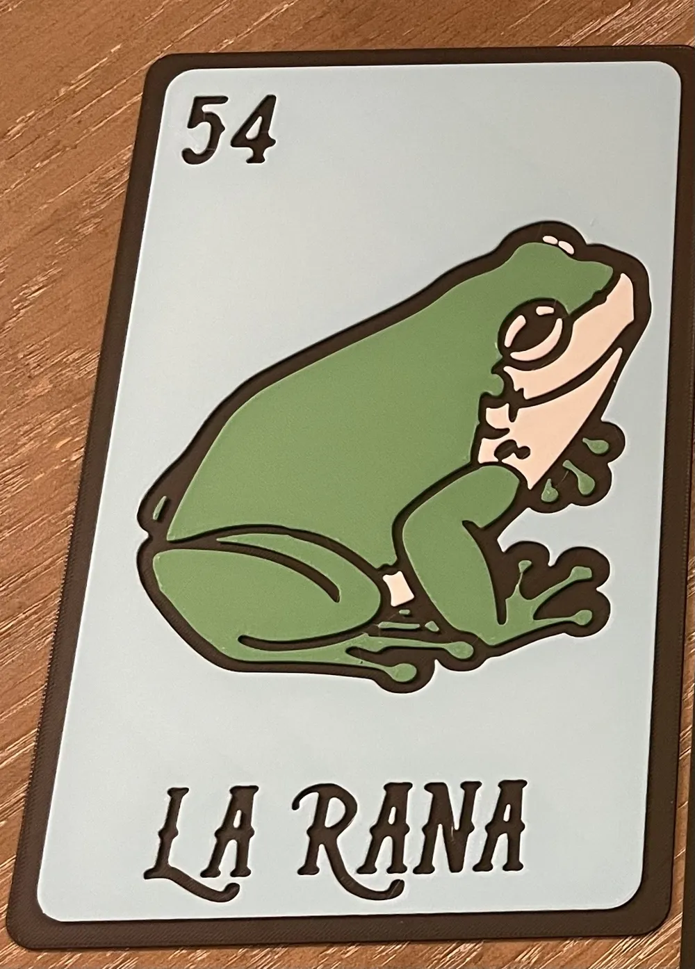 The Frog lottery card by MaxxcreeperMakerWorld: Download Free 3D Models