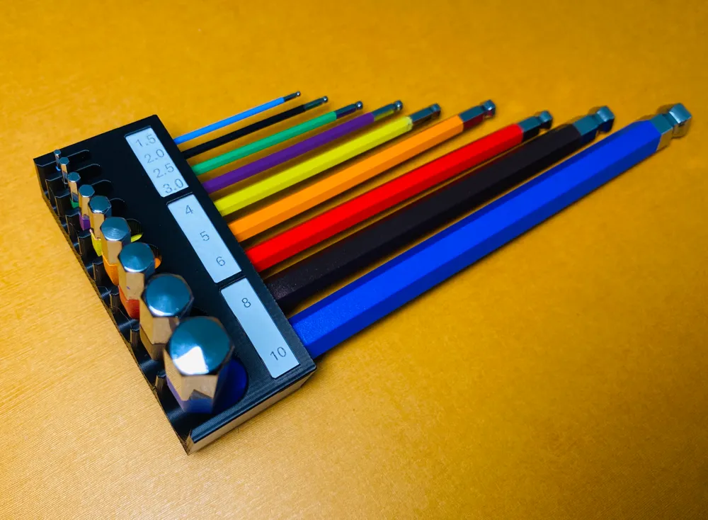 Hex Key Holder for IKEA Skadis by Mira - MakerWorld