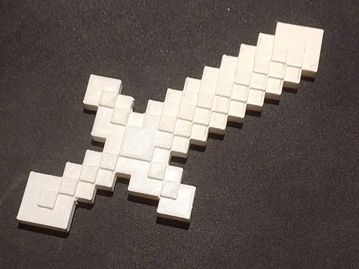 Minecraft Sword by jef_d MakerWorld: Download Free 3D Models